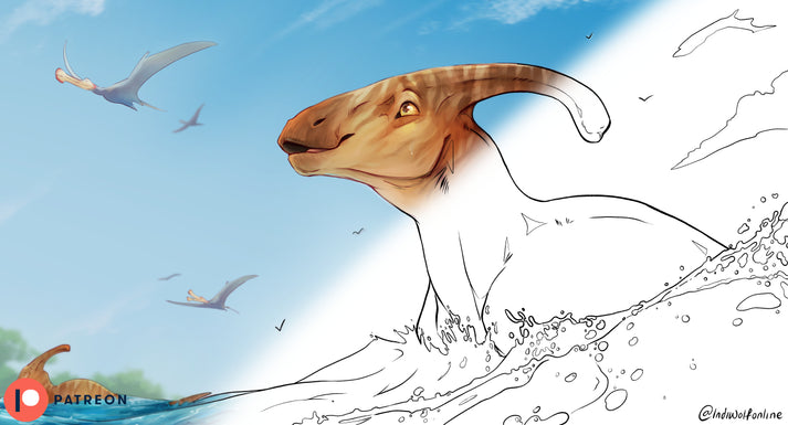 Migration - Colouring Page – IndiWolfonline